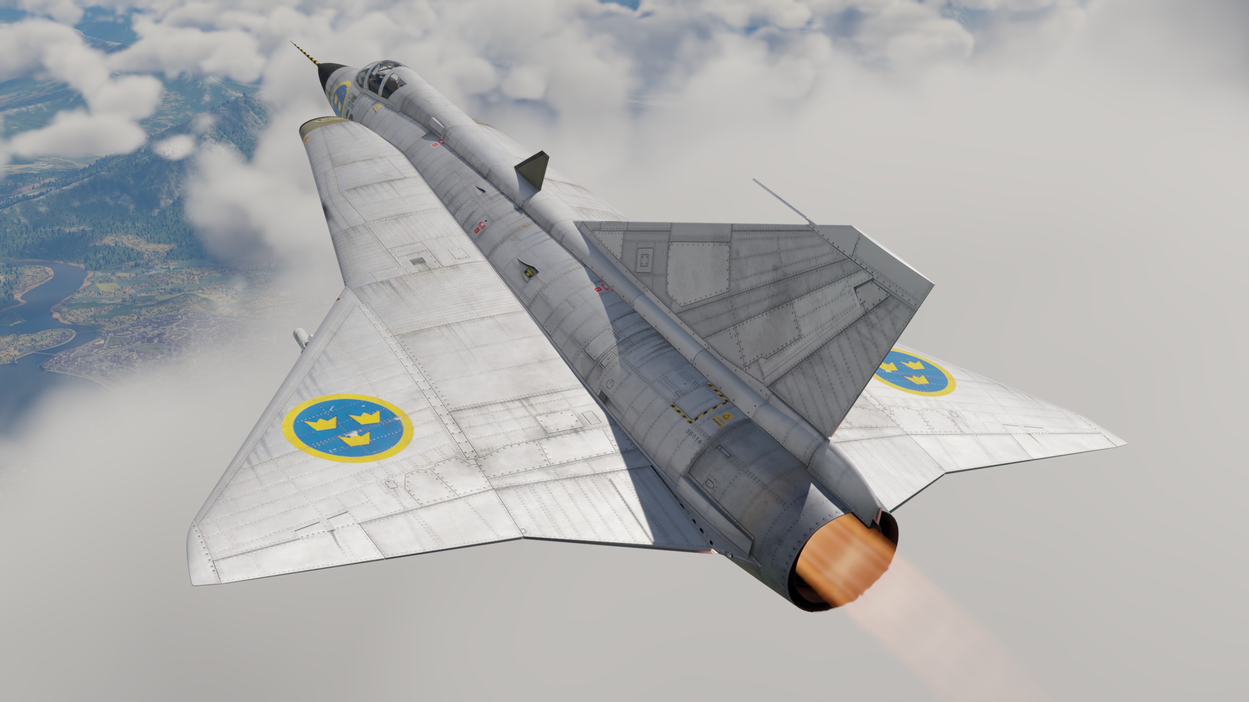 [Акция] Декаль и скидка на J29D и J35A на День ВВС Швеции - Новости - War Thunder